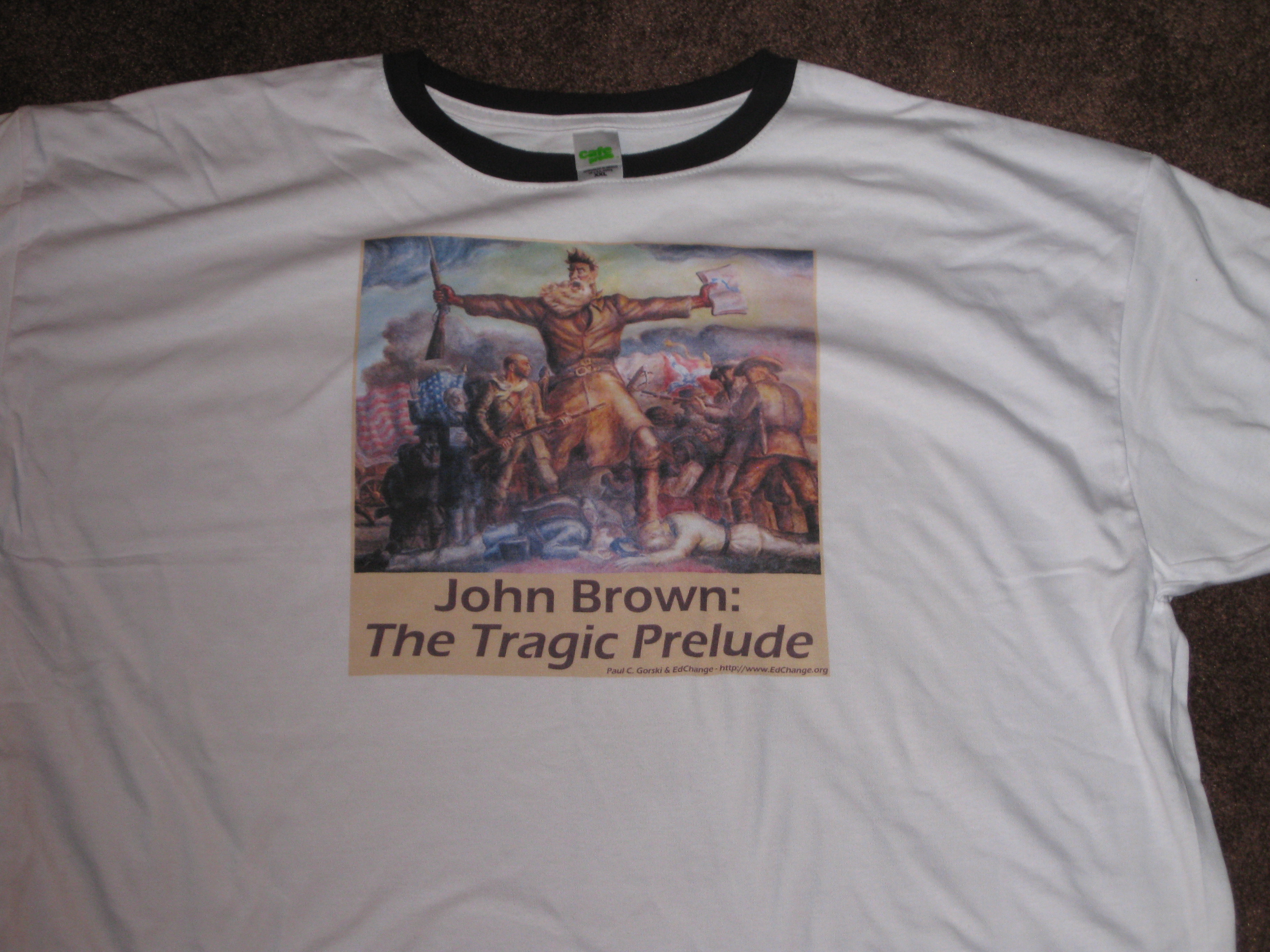MY T-SHIRT COLLECTION- JOHN BROWN:THE TRAGIC PRELUDE | slicethelife