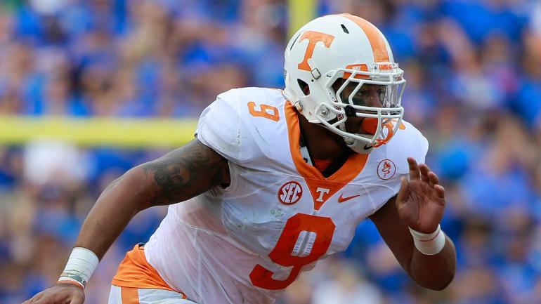 2017 N.F.L. MOCK DRAFT #16 BALTIMORE RAVENS -DEREK BARNETT- DE-OLB ...