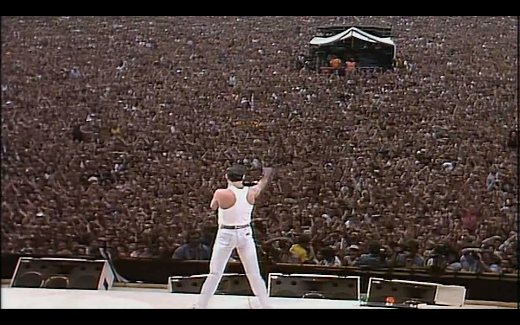 LIVE AID- JULY 13, 1985- QUEEN STEALS THE SHOW | slicethelife